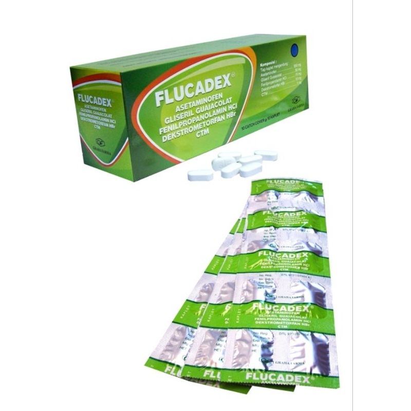 Jual Flucadex tablet obat demam batuk pilek | Shopee Indonesia