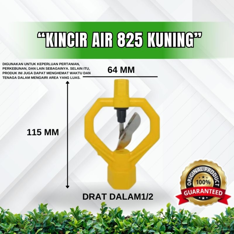 Jual KINCIR AIR KUNING 825 ( Sprinkler /sprinkle / kincir air ...