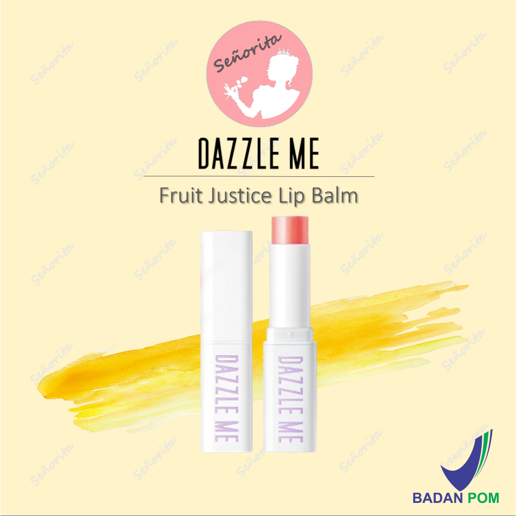 Jual DAZZLE ME Fruit Justice Lip Balm | Shopee Indonesia