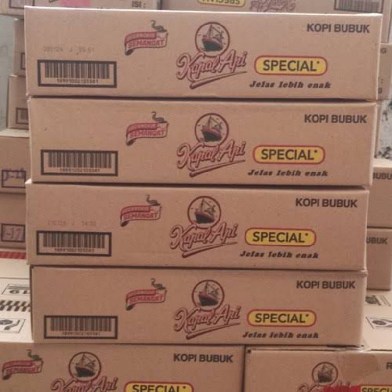 Jual [1 Dus isi 200 Sachet] KAPAL API Mini kemasan 6 g per sachet ...