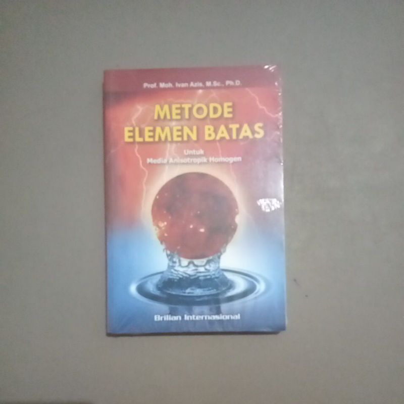 Jual Buku metode elemen batas untuk media anisotropik homogen | Shopee ... Jual Buku metode elemen batas untuk media anisotropik homogen | Shopee ...