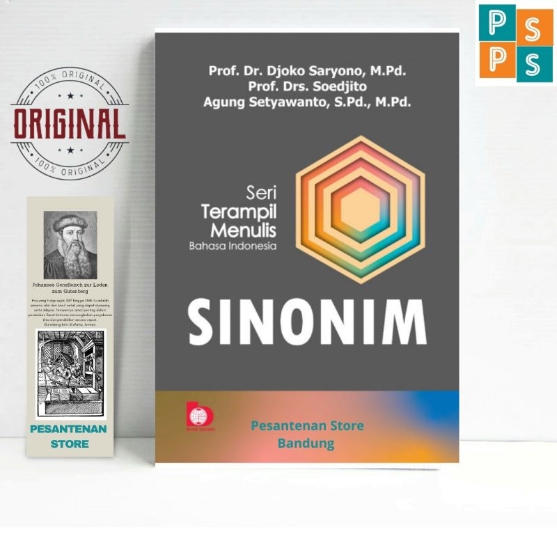 Jual Buku Seri Terampil Menulis Bahasa Indonesia Sinonim - Djoko Saryono - BA24 | Shopee Indonesia