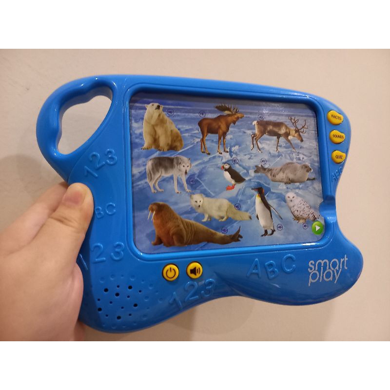 Jual learning pad animals of the world la toys original second | Shopee ...