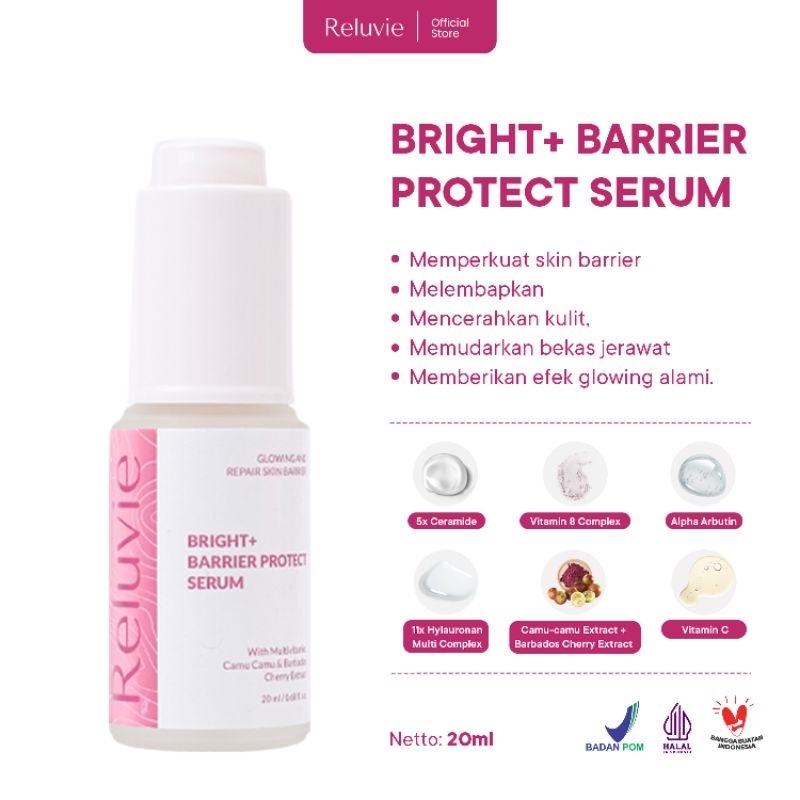 Jual Reluvie Brightening Barrier Serum - Instan Glowing & Perbaiki Skin ...