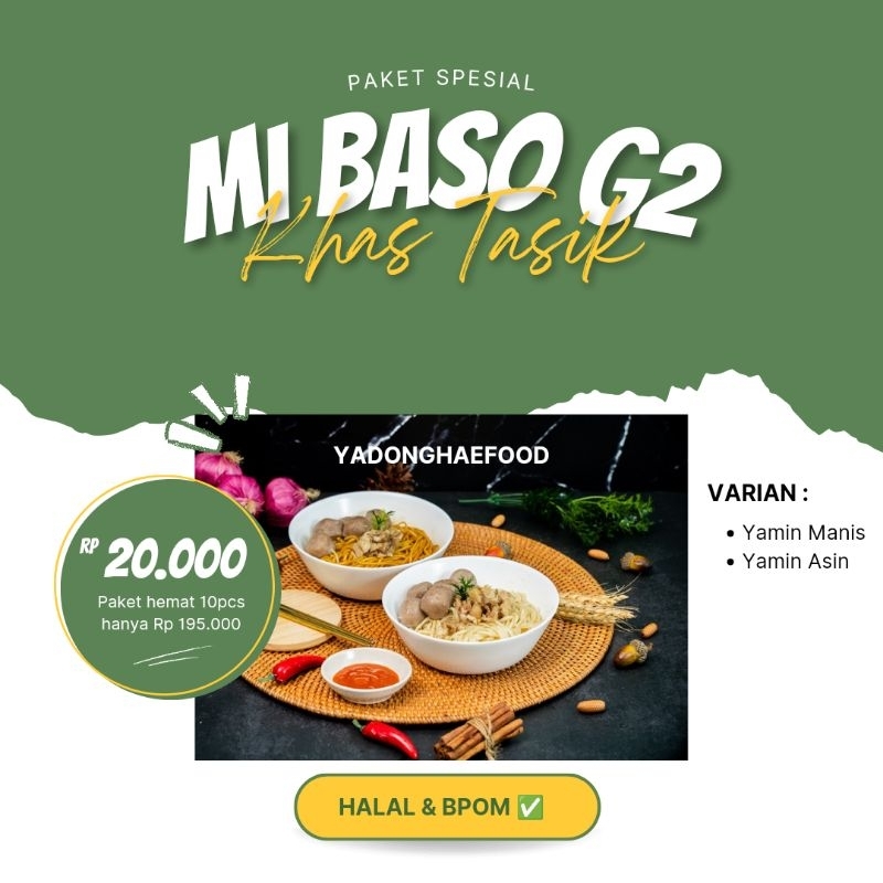 Jual Paket Special Baso G2 10Pcs | Shopee Indonesia