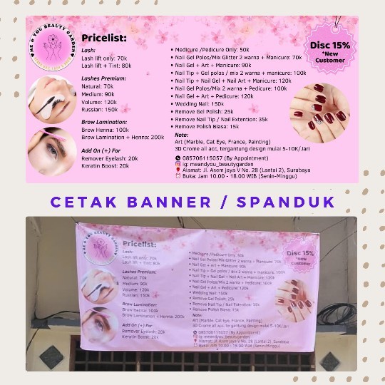 Jual Cetak Banner/Spanduk Digital Print Outdoor/Print Baliho Custom Per ...