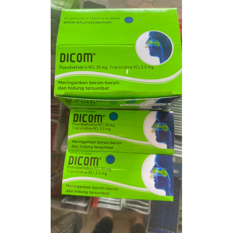 Jual Dicom tablet (Flu dan alergi yang ampuh) | Shopee Indonesia