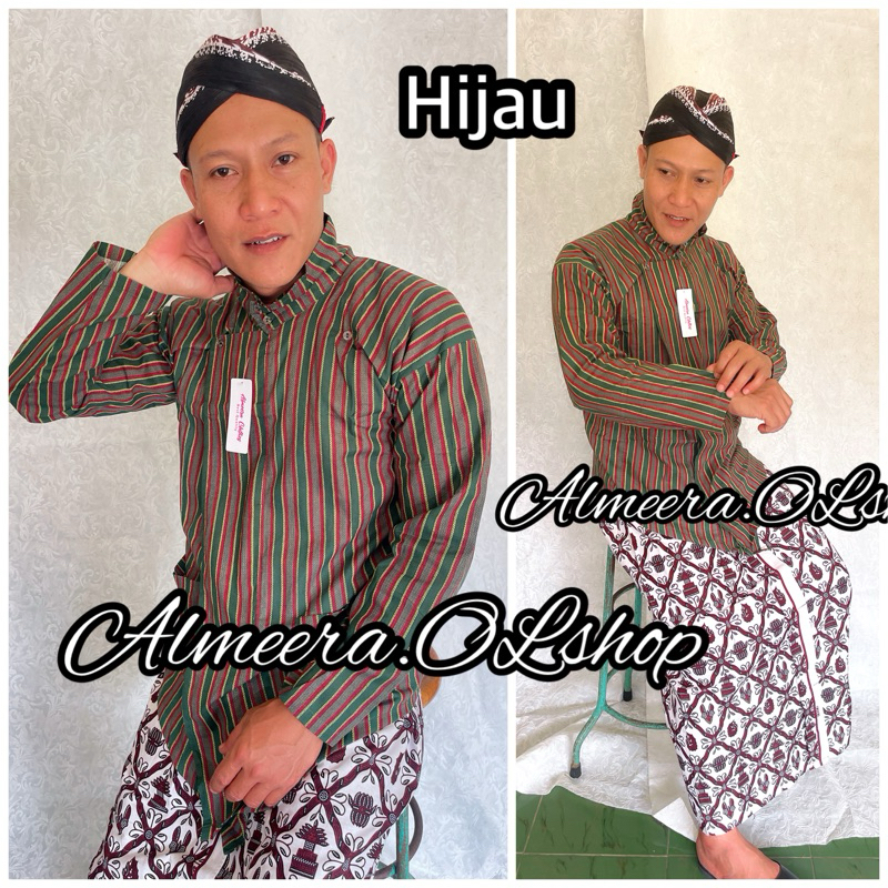 Jual surjan lurik bahan katun original | Shopee Indonesia