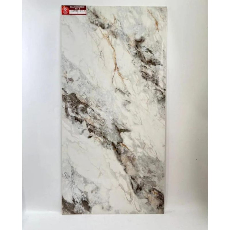Jual keramik/granit lantai 60x120 motif marmer glossy kw1 | Shopee ...