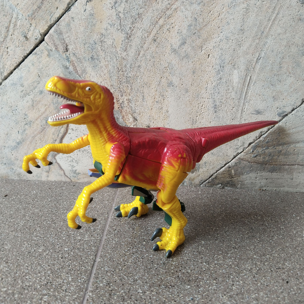 Jual Mainan Anak Robot Velociraptor Transformers Dinosaurus Dinobot ...