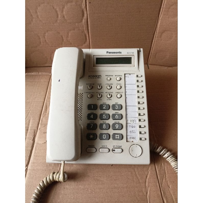Jual KX-T7730 key telephone panasonic, second | Shopee Indonesia
