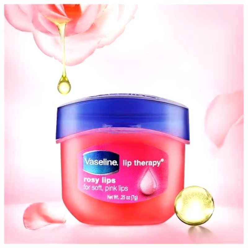 Jual Vase Lip Balm Rosy Lips Therapy 7 gr Moisturizing Pelembab dan ...