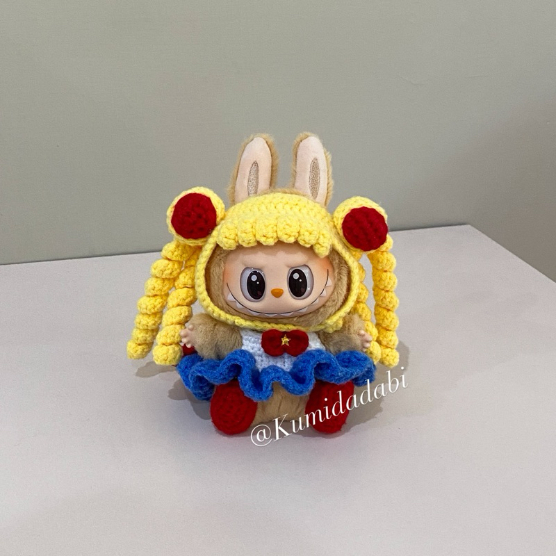 Jual Baju Labubu Sailor Moon Handmade Crochet | Shopee Indonesia