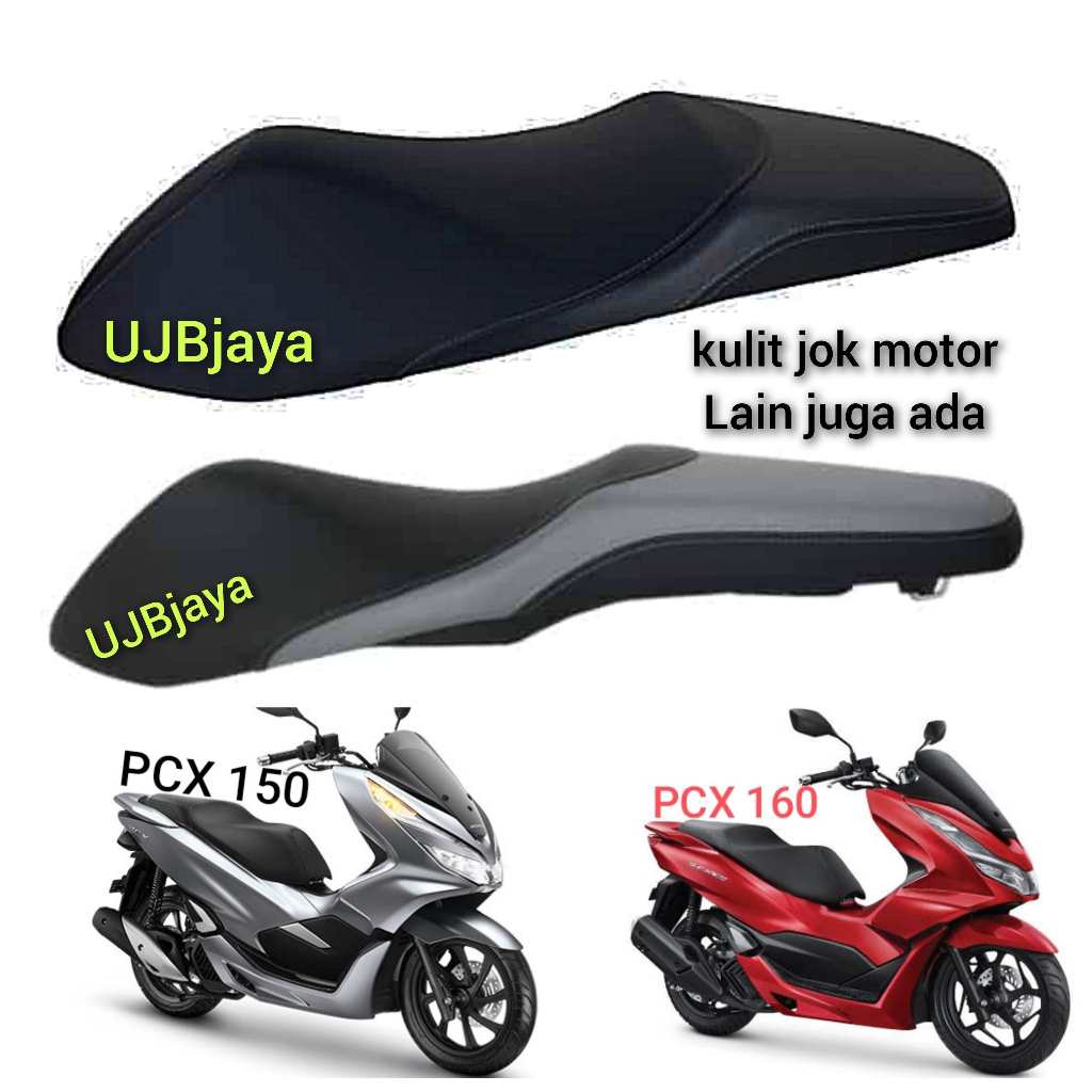 Jual Kulit Jok Motor Pcx 150 / Pcx 160 Standar / Bahan Ori Sarung Jok ...