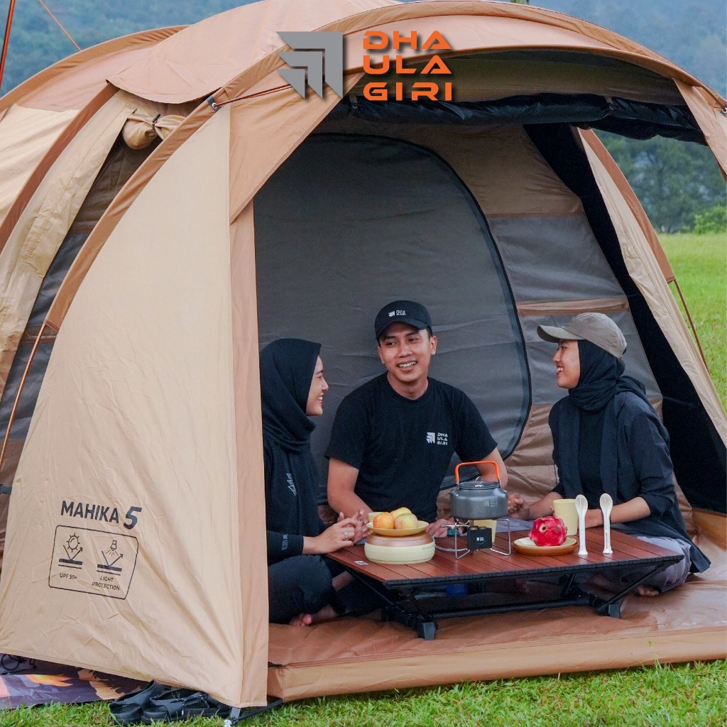 Jual DHAULAGIRI MAHIKA 5 TENT NEW COLOR / TENDA CAMPING DAN HIKING KAP ...