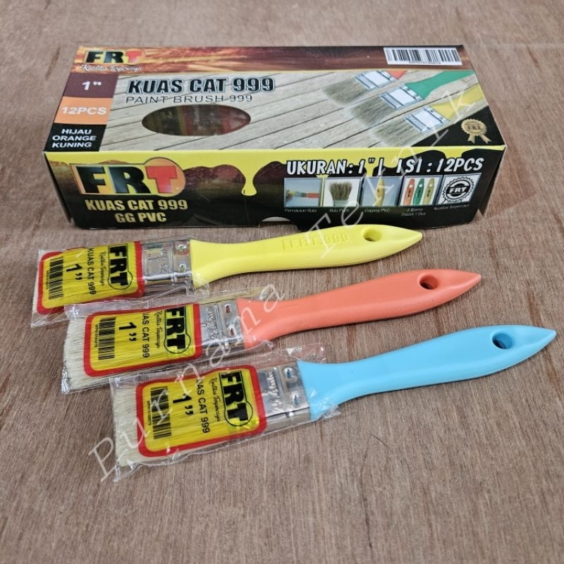 Jual Kuas Cat 1" Gagang Plastik - FRT | Shopee Indonesia