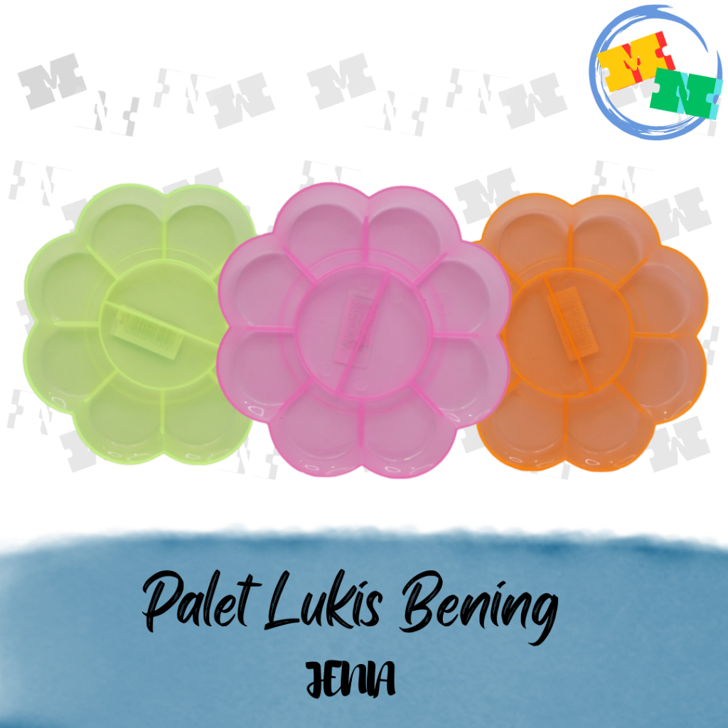 Jual Palet Lukis Bunga Bening / Painter's Palette Jenia | Shopee Indonesia
