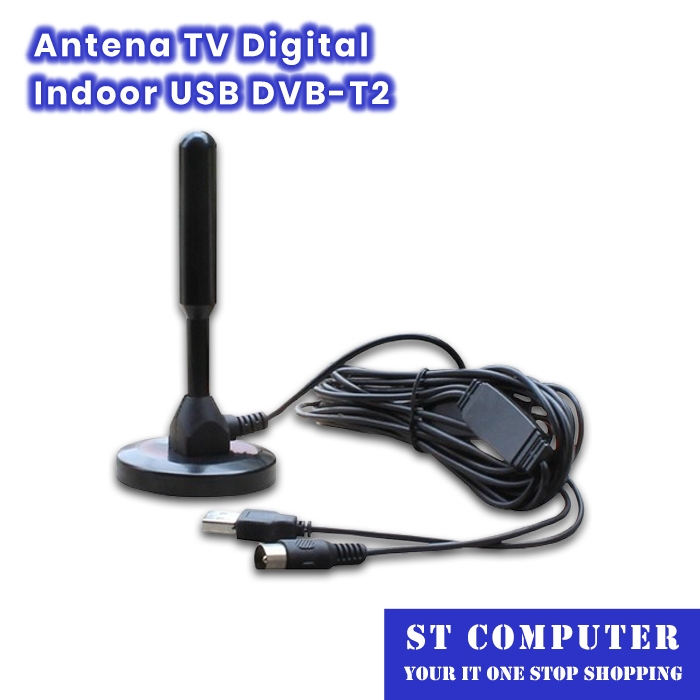 Jual Antena TV Digital Indoor USB DVB-T2 | Shopee Indonesia