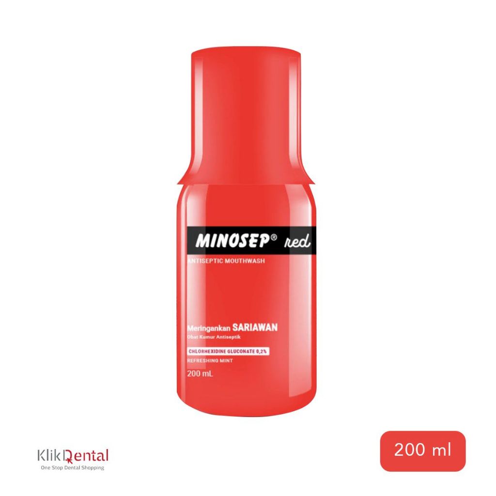 Jual KLIK DENTAL Minosep Obat Kumur 200Ml | Shopee Indonesia