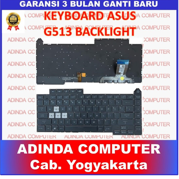 Jual Keyboard Asus ROG Strix G15 G513 G513X G513GT G513IE G513Q ...