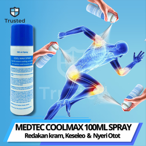 Jual COOL MAX SPRAY - No Pain / Pereda Sakit Otot / Muscle Pain Relief ...