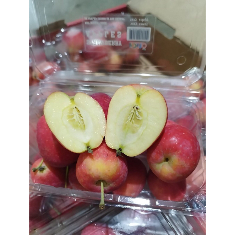 Jual Apel Candy / Strawberry Apple 1 Dus (Isi : 8 Pack) Fresh Import ...