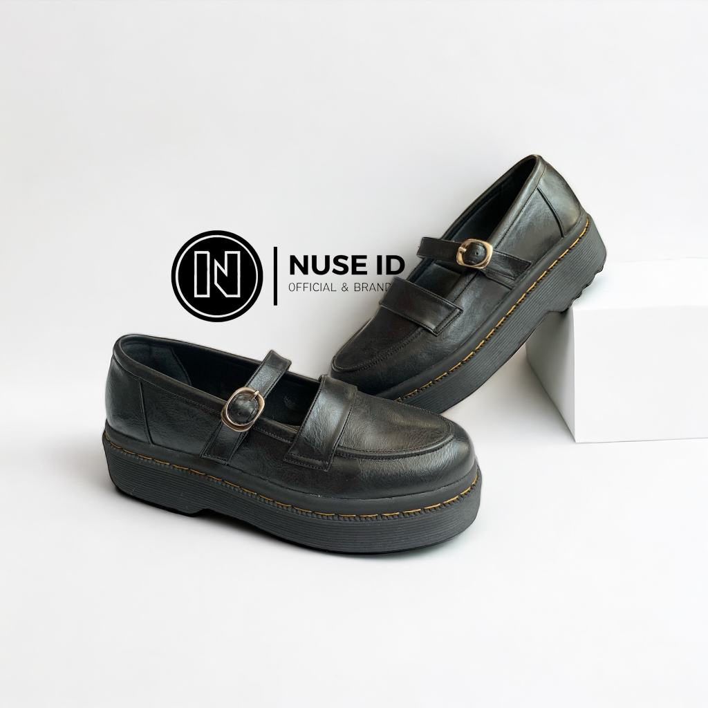 Jual Nuse ID - Warda Sepatu Docmart Wanita / Loafers Wanita | Shopee ...