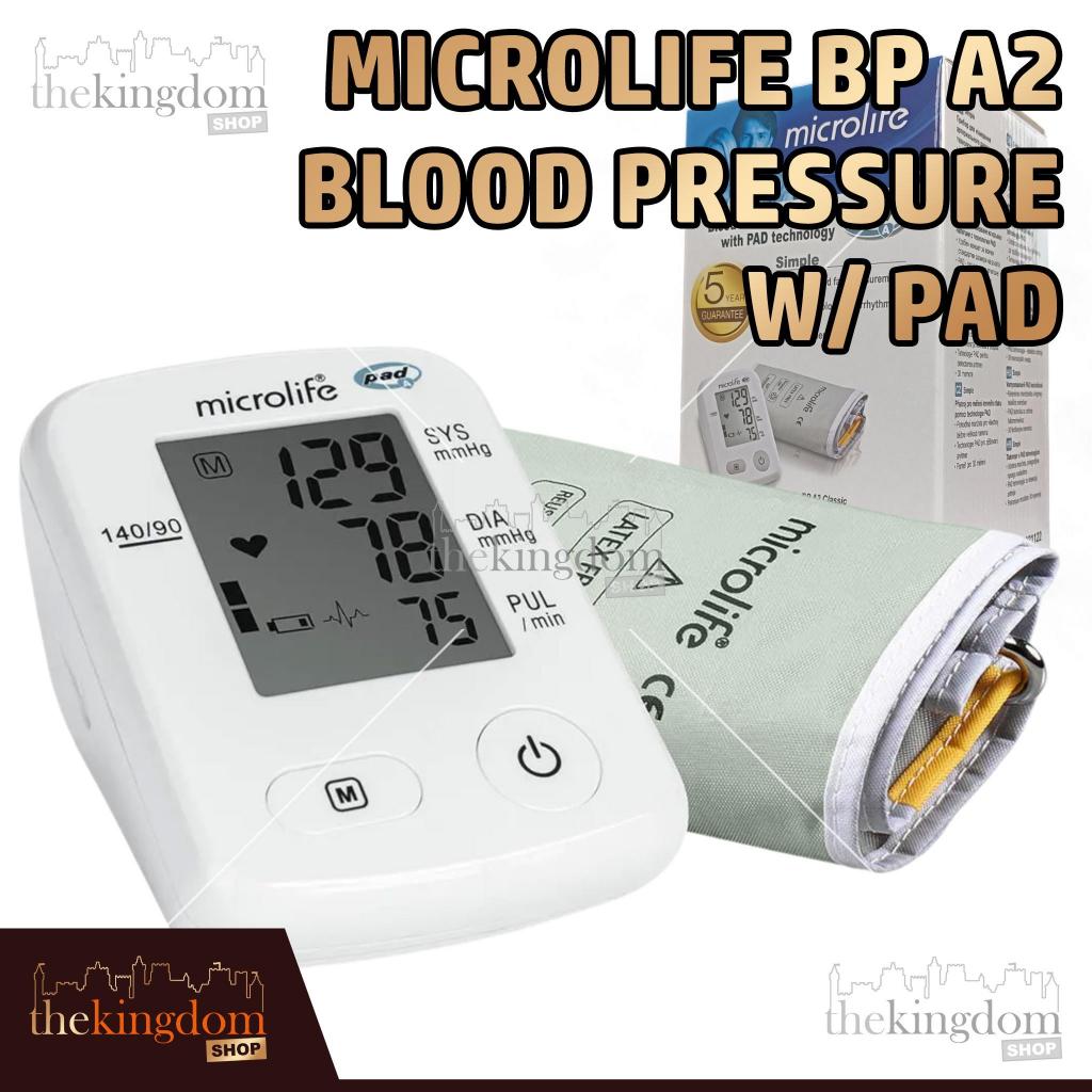Jual Microlife BP A2 Classic Blood Pressure Monitor w/ Pad Technology ...