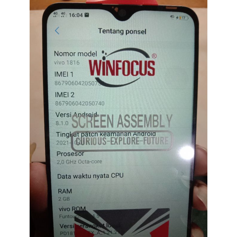 Jual Mesin Vivo Y91/Vivo 1816 normal | Shopee Indonesia