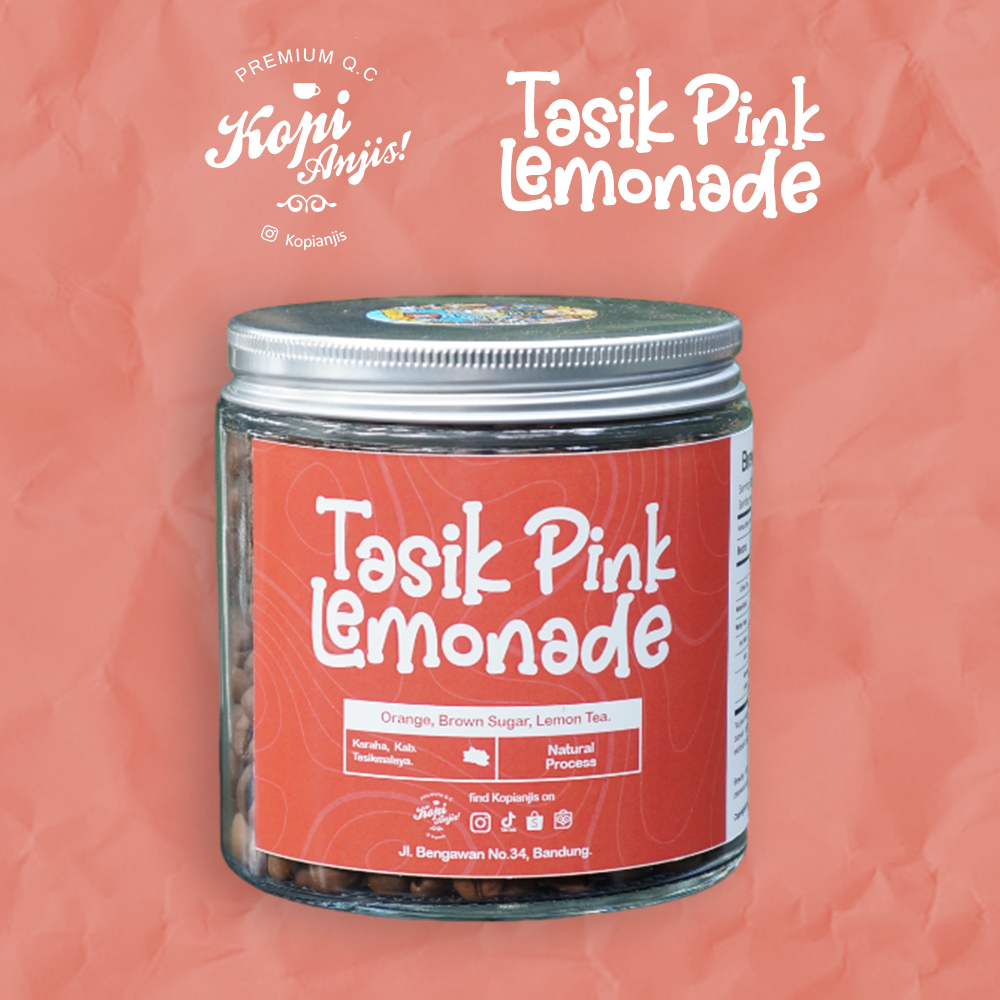 Jual Kopi Anjis-Biji Kopi Arabika Tasik Pink Lemonade 200 gram ...