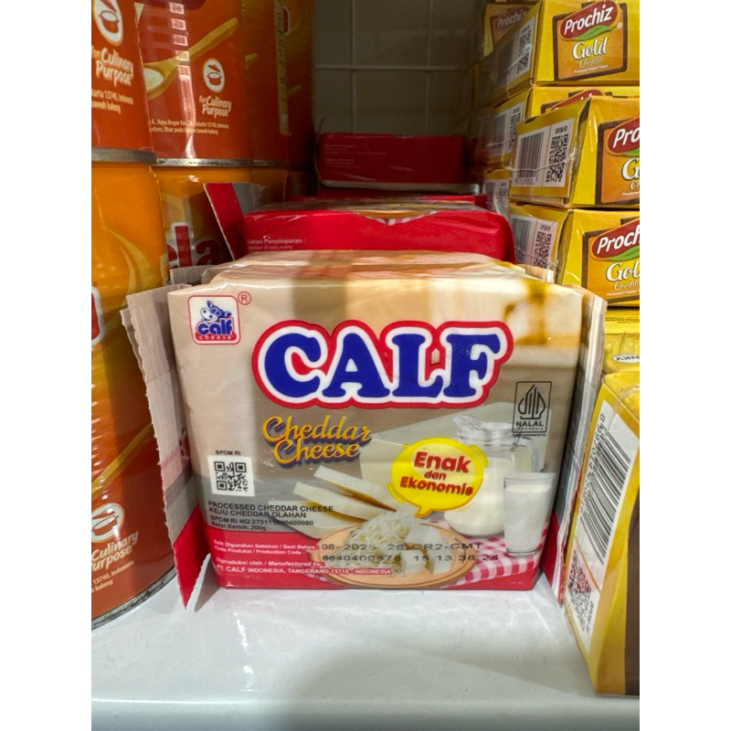 Jual calf cheddar 200gr | Shopee Indonesia