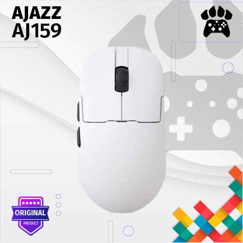 Jual Ajazz AJ159 / AJ-159 Ultra-lightweight Dual-mode Wireless Gaming Mouse Ajazz AJ159 | Shopee ...