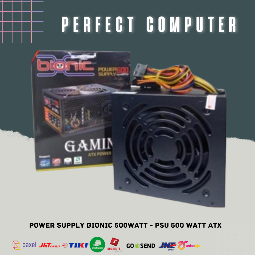 Jual Power Supply Bionic 500watt PSU ( 500 Watt ATX ) | Shopee Indonesia
