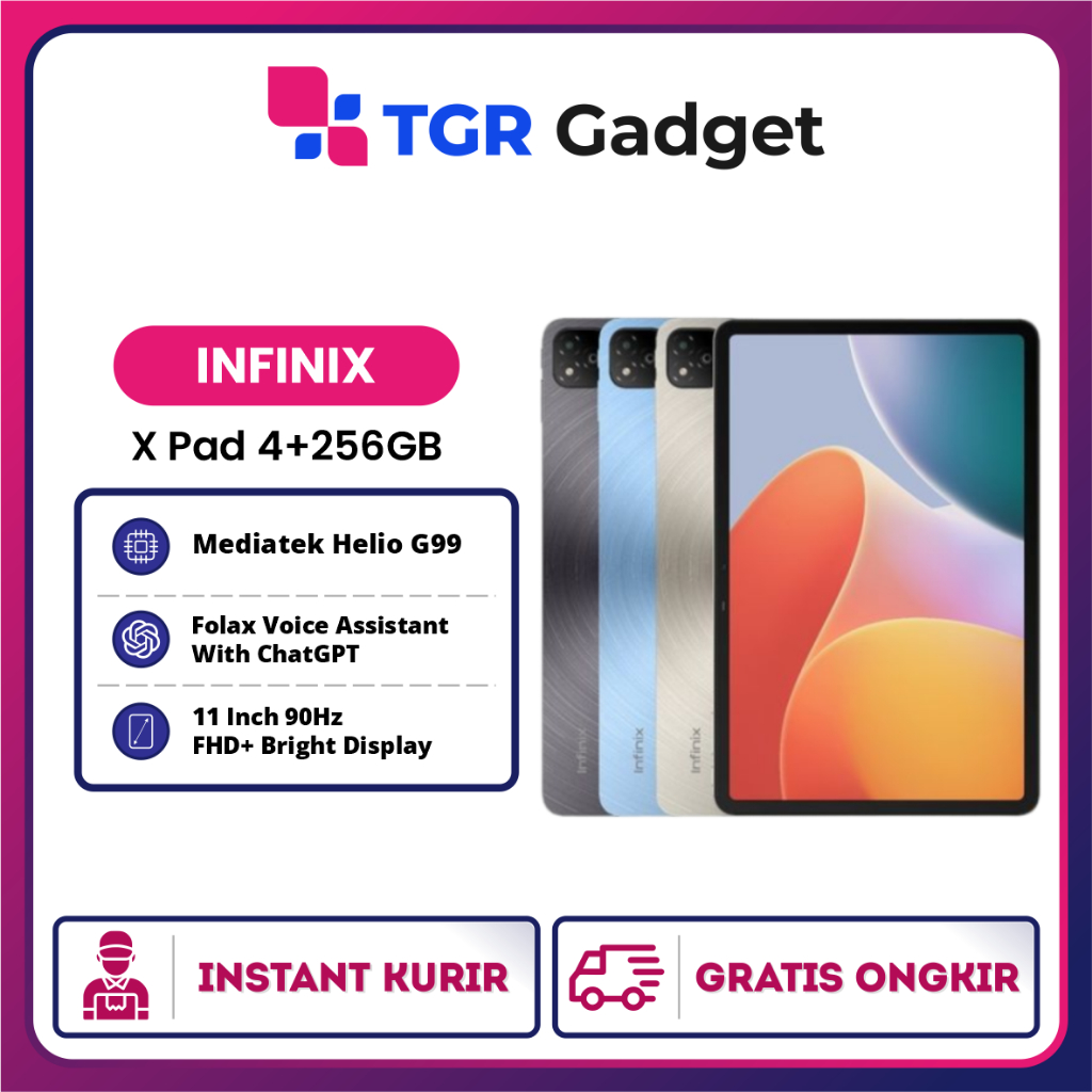 Jual Infinix XPad 4+256GB Original Garansi Resmi | Shopee Indonesia