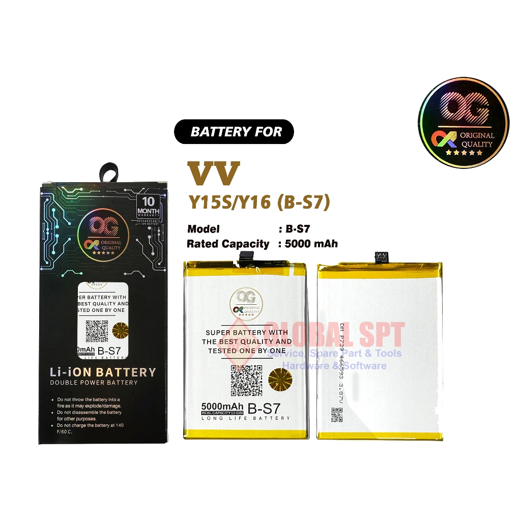Jual OG SUPER / BATERAI VIVO Y15S / Y16 / Y01 / B-S7 / BATRE / BATERE ...