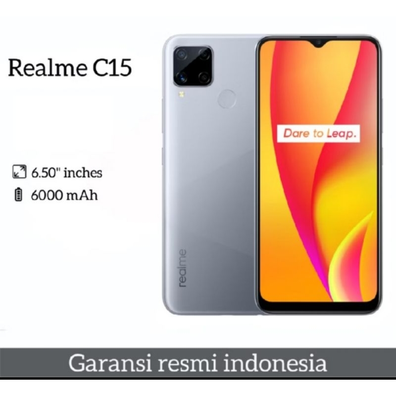 Jual REALME C15 4/64 | 4/128 GB GARANSI RESMI REALME | Shopee Indonesia