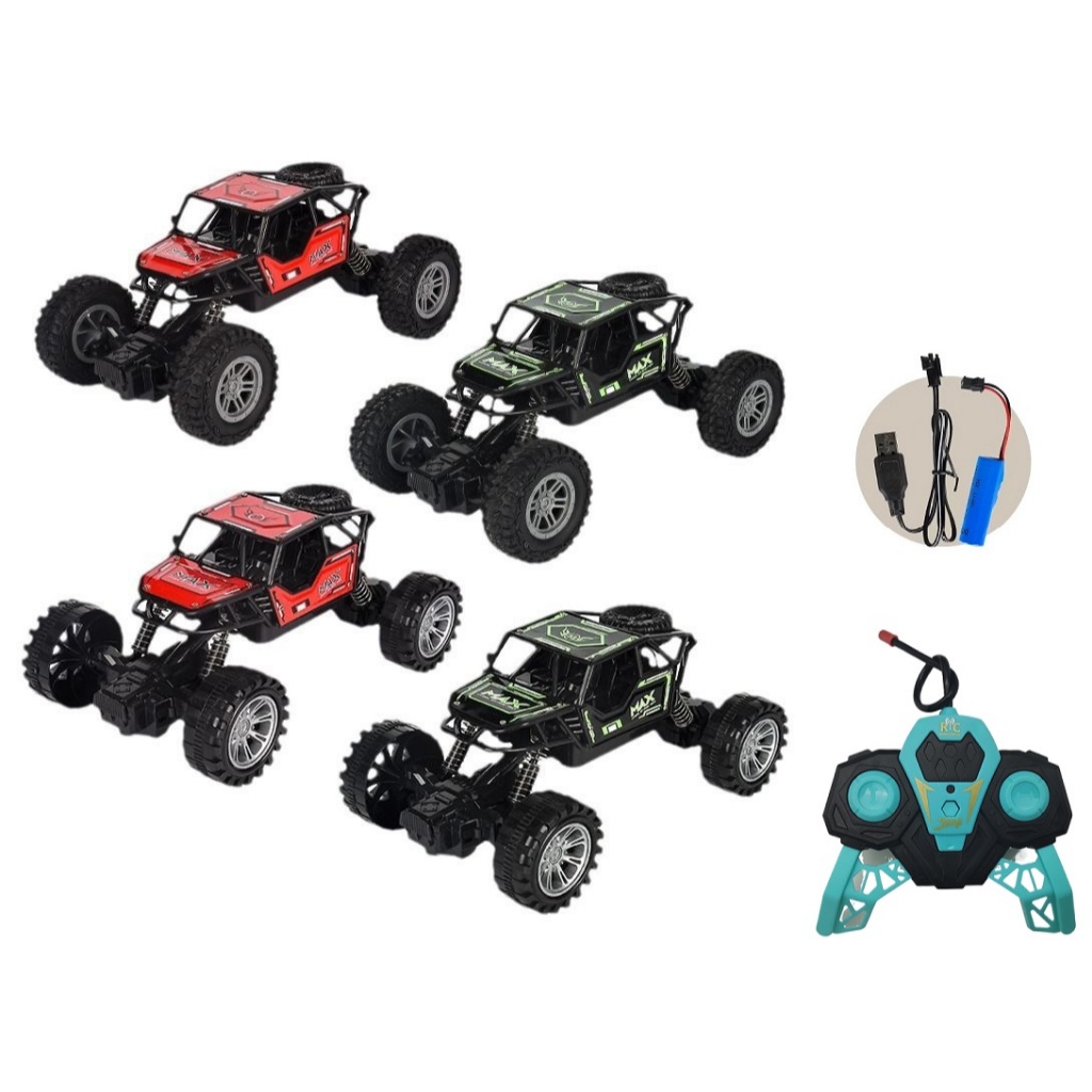 Jual (BISA COD) Promo Mainan Mobil Remote Control off-Road Climbing Car RC Rock Crawler 2WD ...