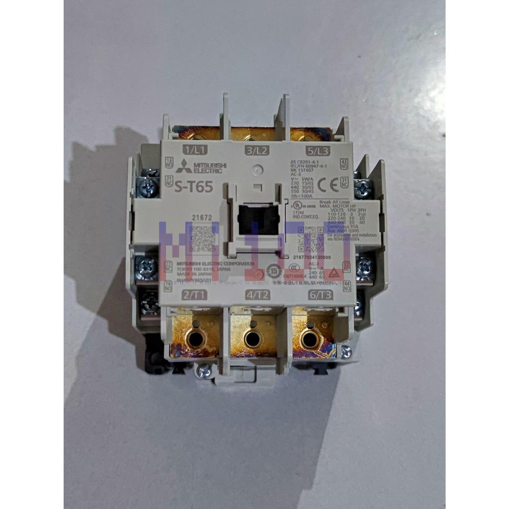 Jual Mitsubishi Contactor / Kontaktor S-T 65 / S-T65 / ST 65 / ST65 ...