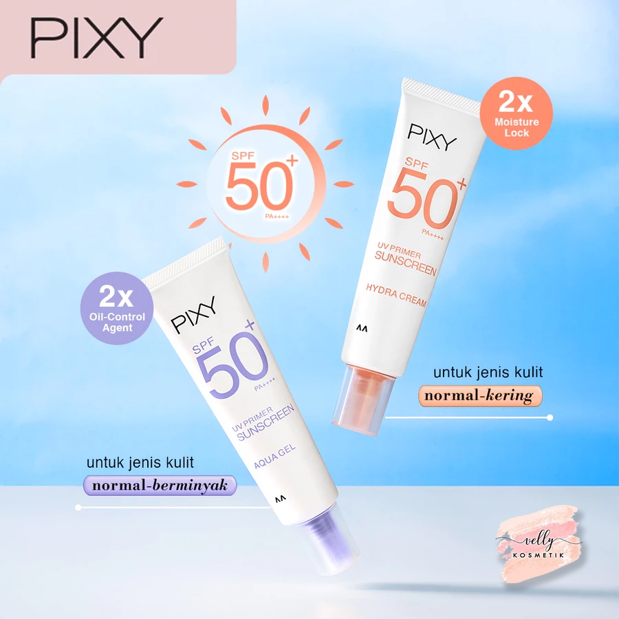 Jual PIXY UV Primer Sunscreen SPF 50+ PA++++ 30g | Pixy UV Primer Sunscreen 30g | Aqua Gel ...