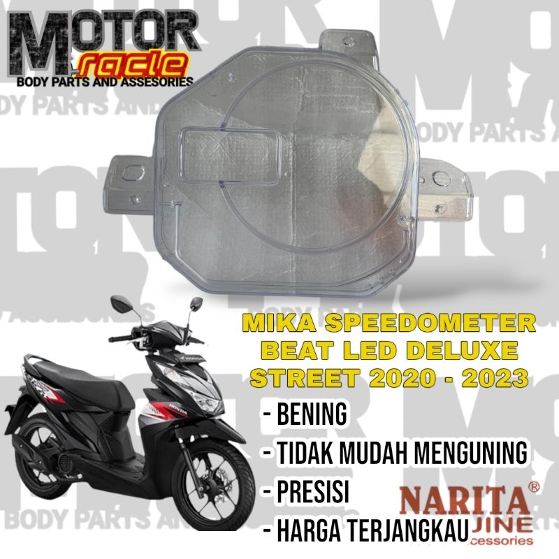 Jual Mika Speedometer Kilometer Honda Beat New Led Deluxe Street K1A ...