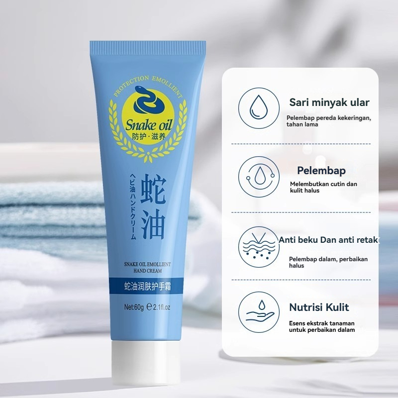 Jual Snake Oil Hand Cream menutrisi kulit dan menghidrasi kulit agar ...