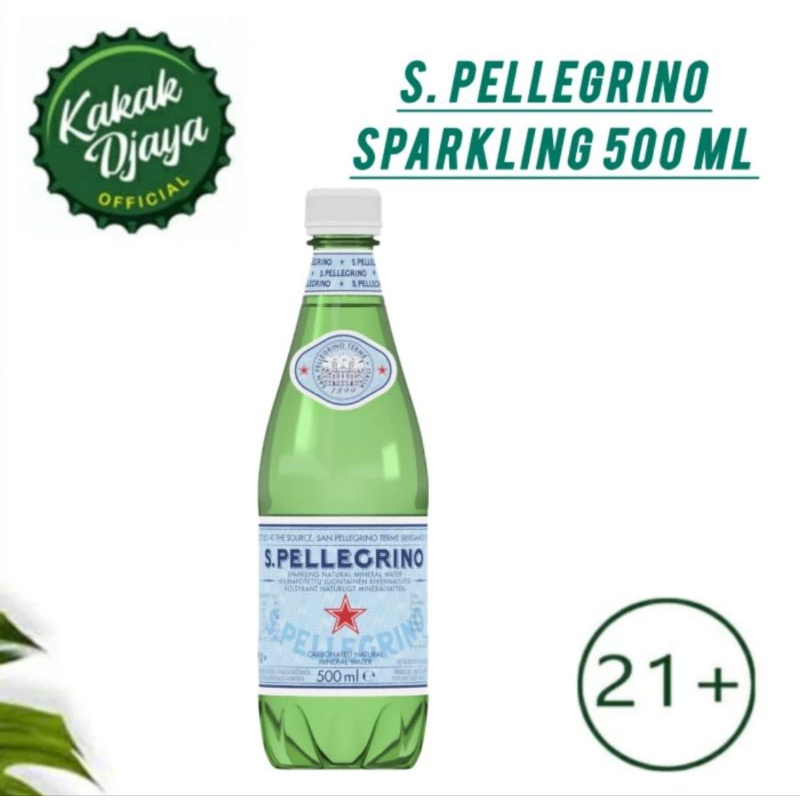Jual San Pellegrino Sparkling Water 500ml Italy sparkling water | Shopee Indonesia