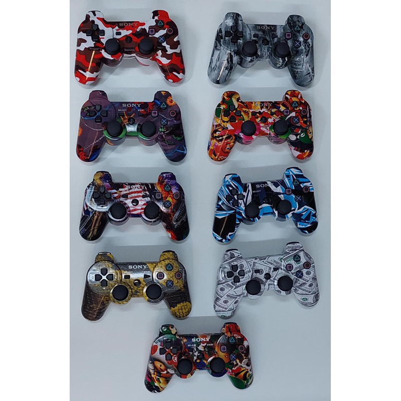 Jual stik ps3 wireless corak | Shopee Indonesia