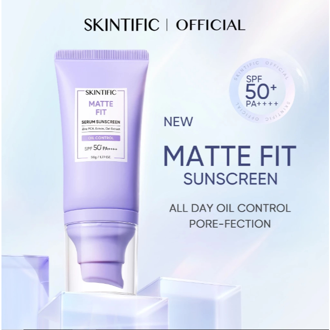 Jual SKINTIFIC - Matte Fit Serum Sunscreen SPF50+ PA++++ | Shopee Indonesia