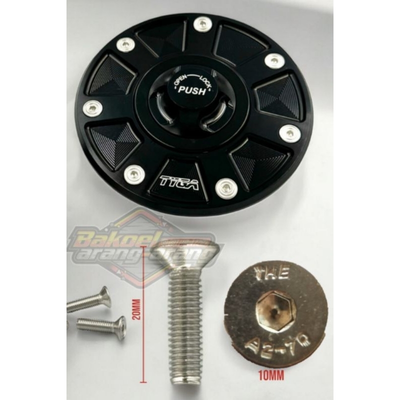 Jual 1 set baut L stainles stell 304 tutup tangki ninja r rr ss baut tutup tangki ninja r rr ss ...