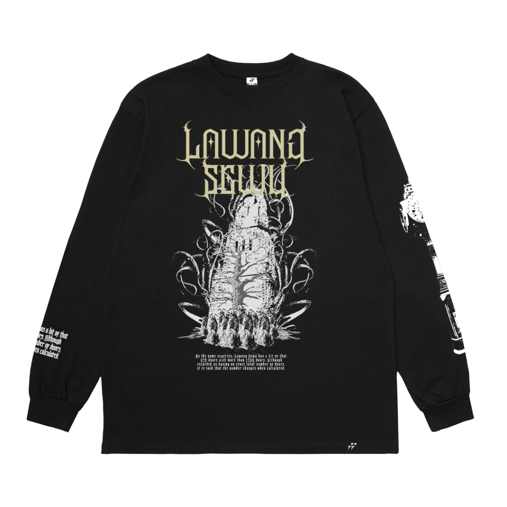 Jual T-shirt Rotterdamn "Lawang sewu' Black | Shopee Indonesia