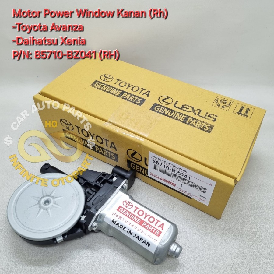 Jual MOTOR POWER WINDOW KANAN RH AVANZA XENIA 85710-BZ041 TOY QUALITY ...