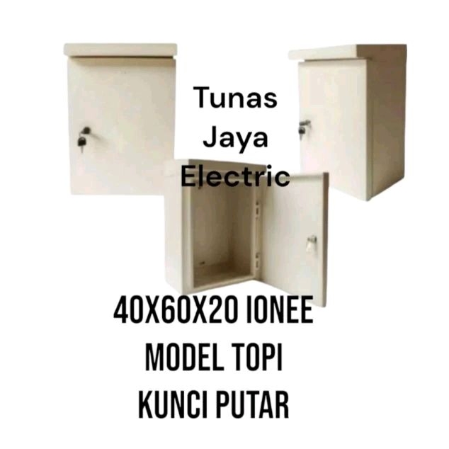 Jual Box Panel Listrik 40x60x20 Model Topi (Kunci Putar) | Shopee Indonesia
