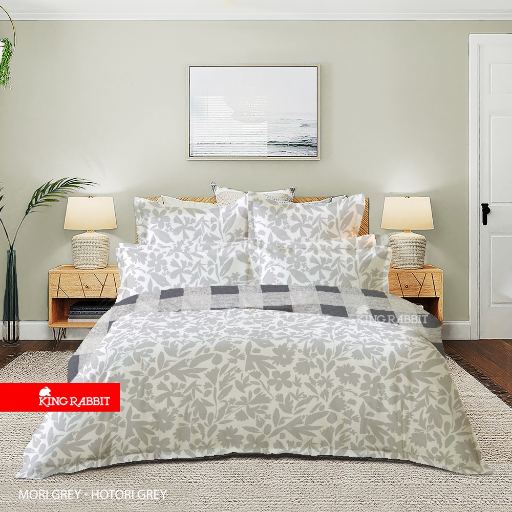 Jual King Rabbit Bamboo Velvet Complete Set Bed Cover & Sprei Luxury ...