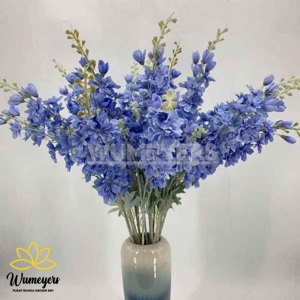 Jual WM BUNGA SNAPDRAGON CABANG 2 ARTIFICIAL 8CM - DELPHINIUM SPRING ...
